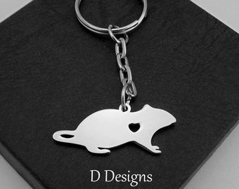 Rat Keyring | Etsy