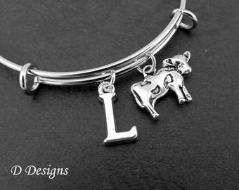 Cow bracelet | Etsy