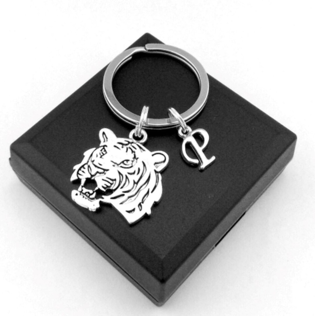 Tiger Key Ring Personalised Big Cat Wild Animal Jewellery - Etsy Ireland