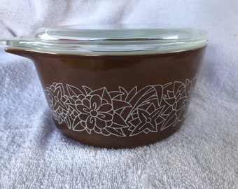 Pyrex Woodland Pattern - Etsy
