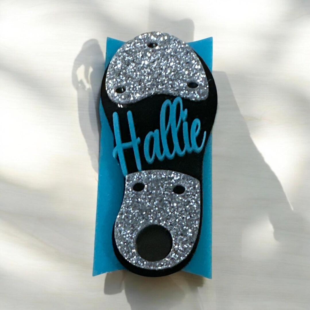 Dance Stanley Topper, Personalized Tap Name Topper, H2O Stanley Topper ...