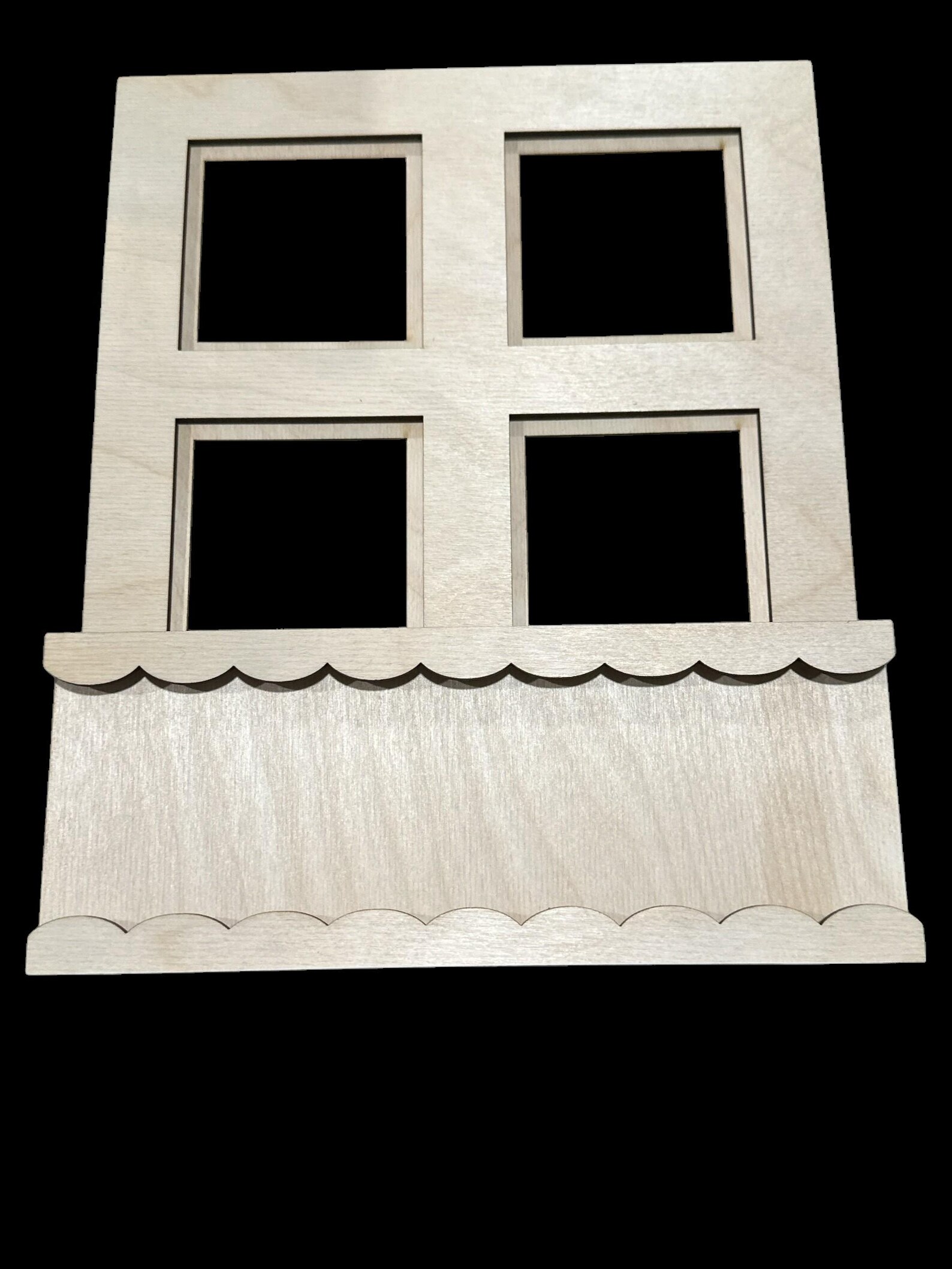 Interchangeable Window Box Finished, Seasonal Home Decor Shelf Sitter ...
