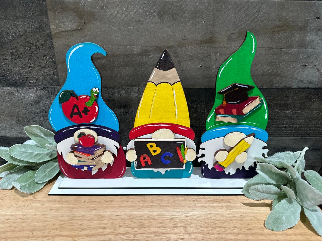 Gnome School Teacher Classroom, Gnomes Shelf Sitter, Gnome Teachers ...