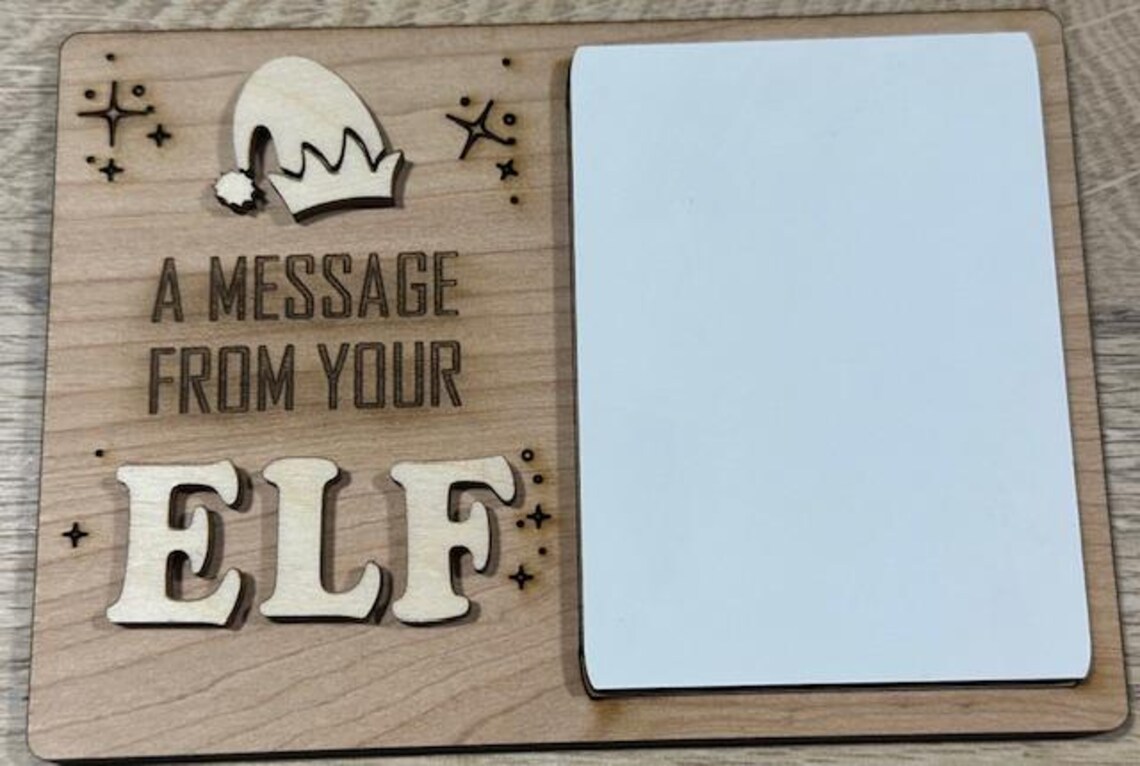 DIY Dry Erase, Elf, Message Board, Christmas Elf, DIY, Magical Reusable ...