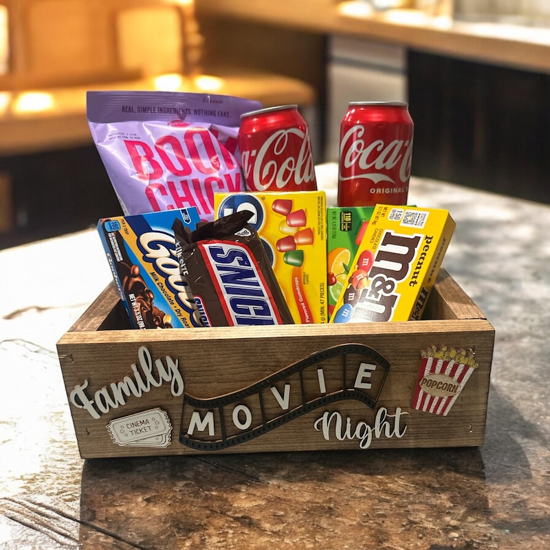 Movie Night Gift Baskets - 60+ Gift Ideas for 2025