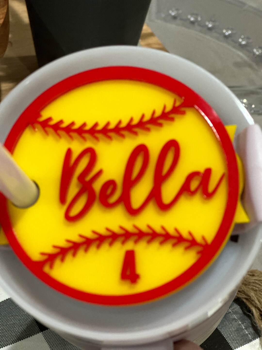 Stanley Softball Topper / Softball Name Stanley Topper / H2O Stanley ...