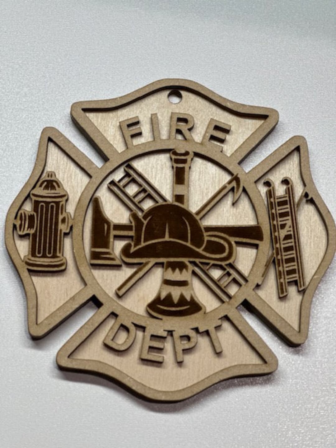 DIY Fire Fighter, Fire Dept Charm, Fire Dept Unfinished, Personalized ...