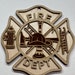 DIY Fire Fighter, Fire Dept Charm, Fire Dept Unfinished, Personalized ...