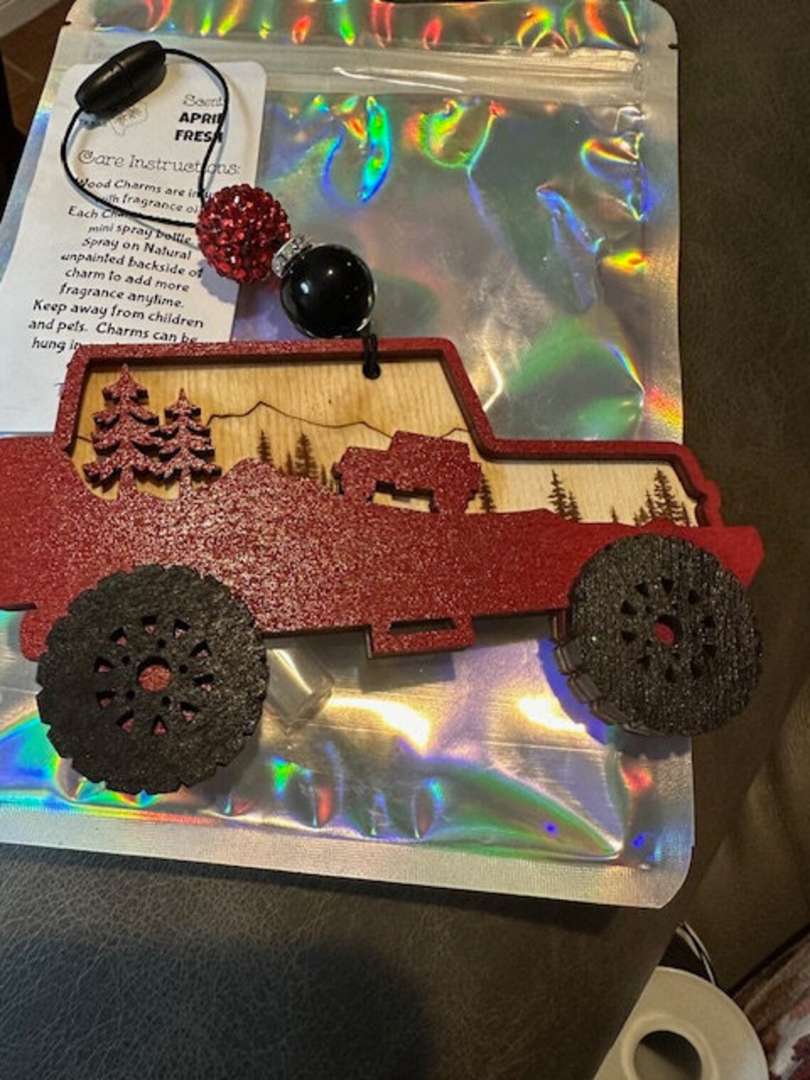 Off Road Infused Car Charm / off Road Charm / Fire Dept Scented Infused ...