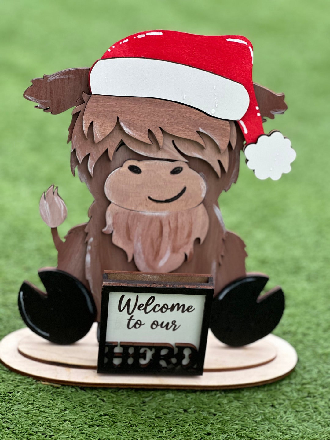 Highland Cow Interchange, DIY or Finished Highland Cow, Seasonal Cow ...