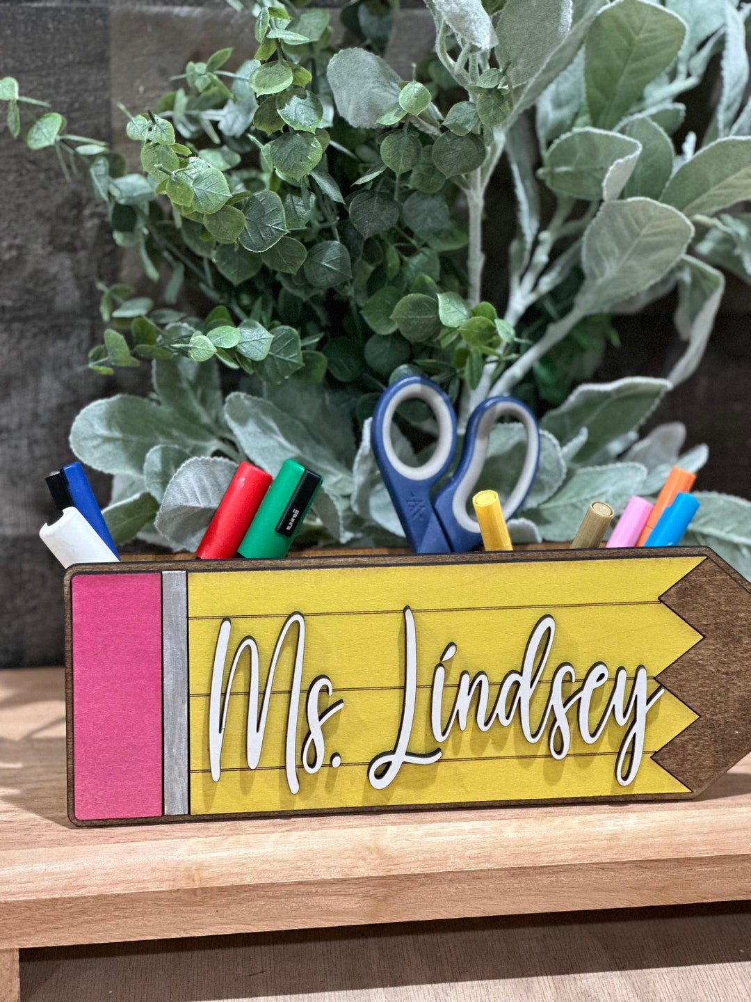 Personalized Teacher Desk Decor, Back to School Gifts, Teacher ...