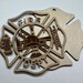 DIY Fire Fighter, Fire Dept Charm, Fire Dept Unfinished, Personalized ...
