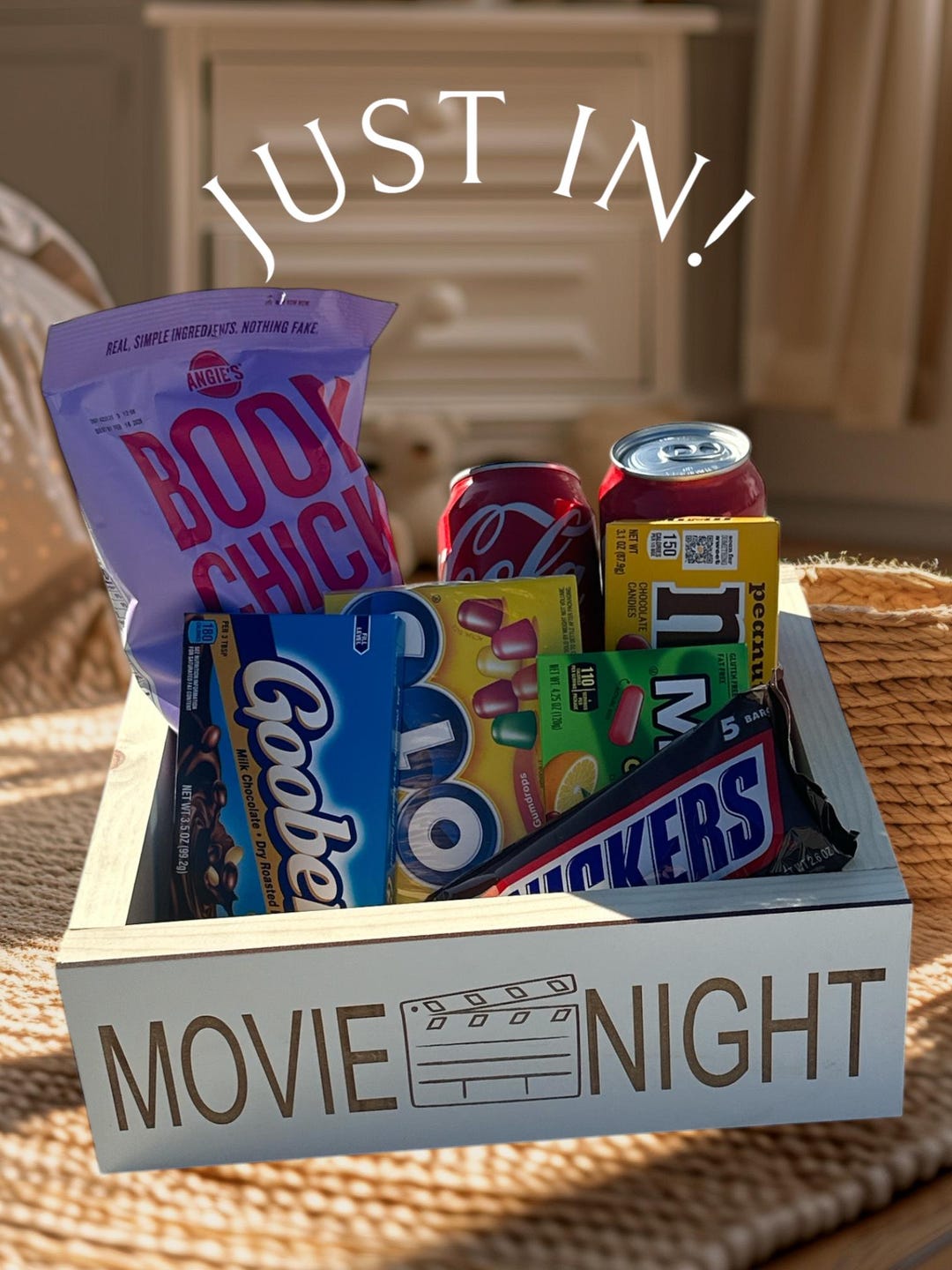 Movie Night Box, Movie Night Snack Box, Night at the Movie, Movie Night ...