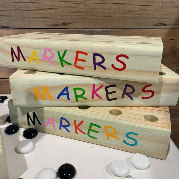 Marker Holder - Etsy