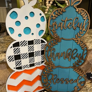 DIY Paint Kits / Pumpkins/ Fall Pumpkins / Stackable Pumpkins / 12 ...