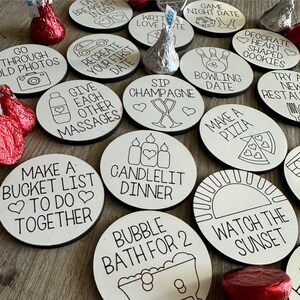 Date Night Tokens / Naughty and Nice Tokens / Fun Tokens / Love Token ...