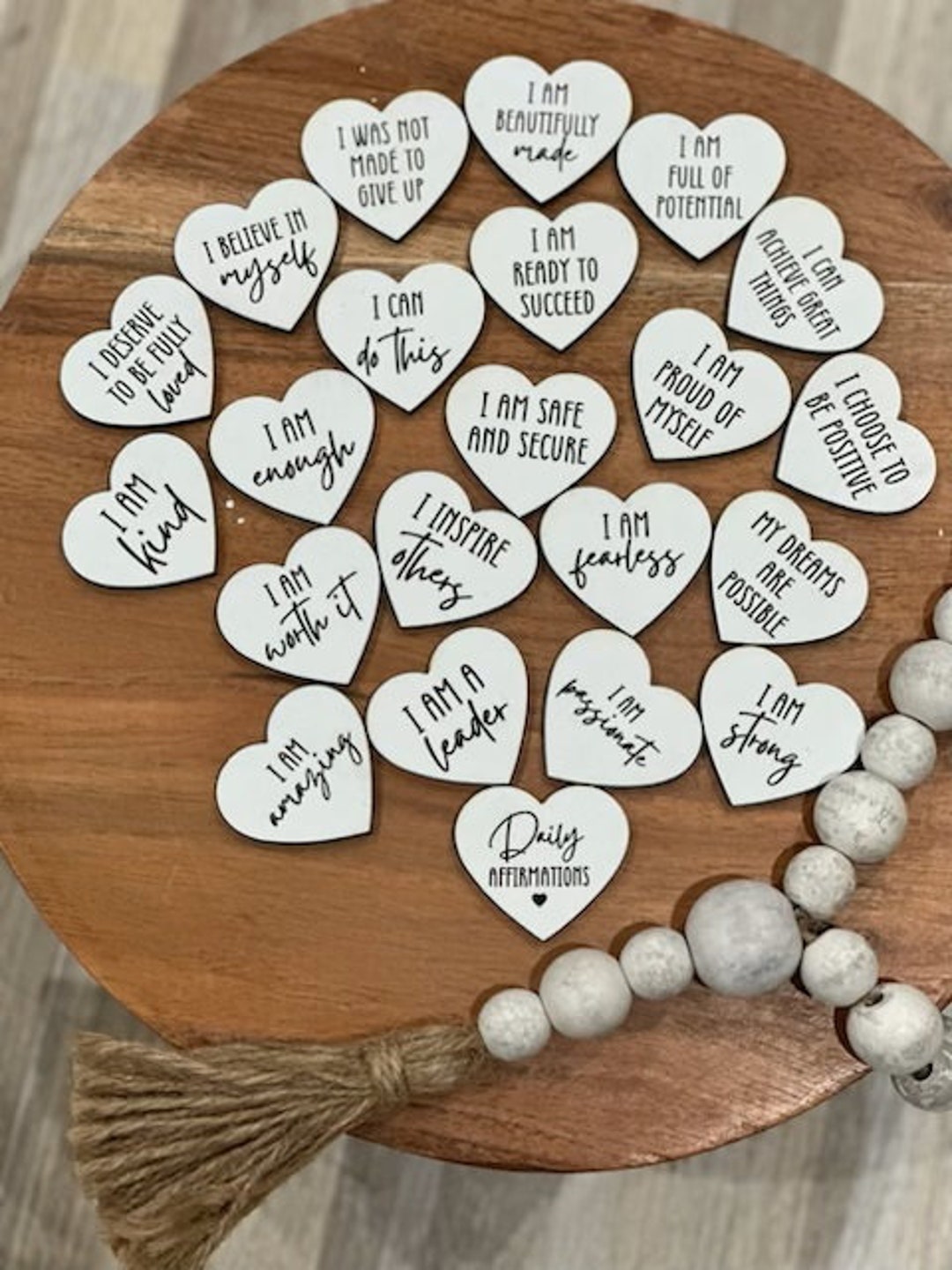 Daily Affirmations Tokens / Inspiration Tokens / Fun Tokens ...