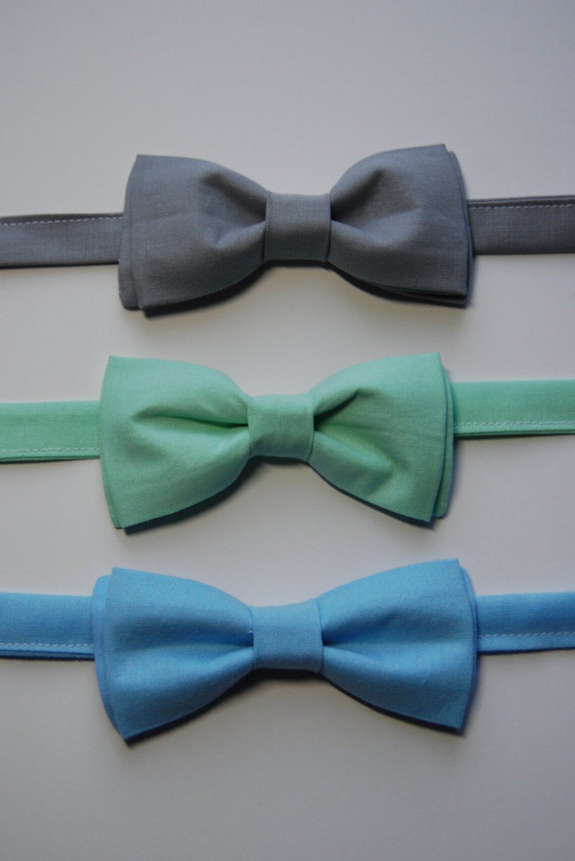 Pastel color spring bow ties | Etsy