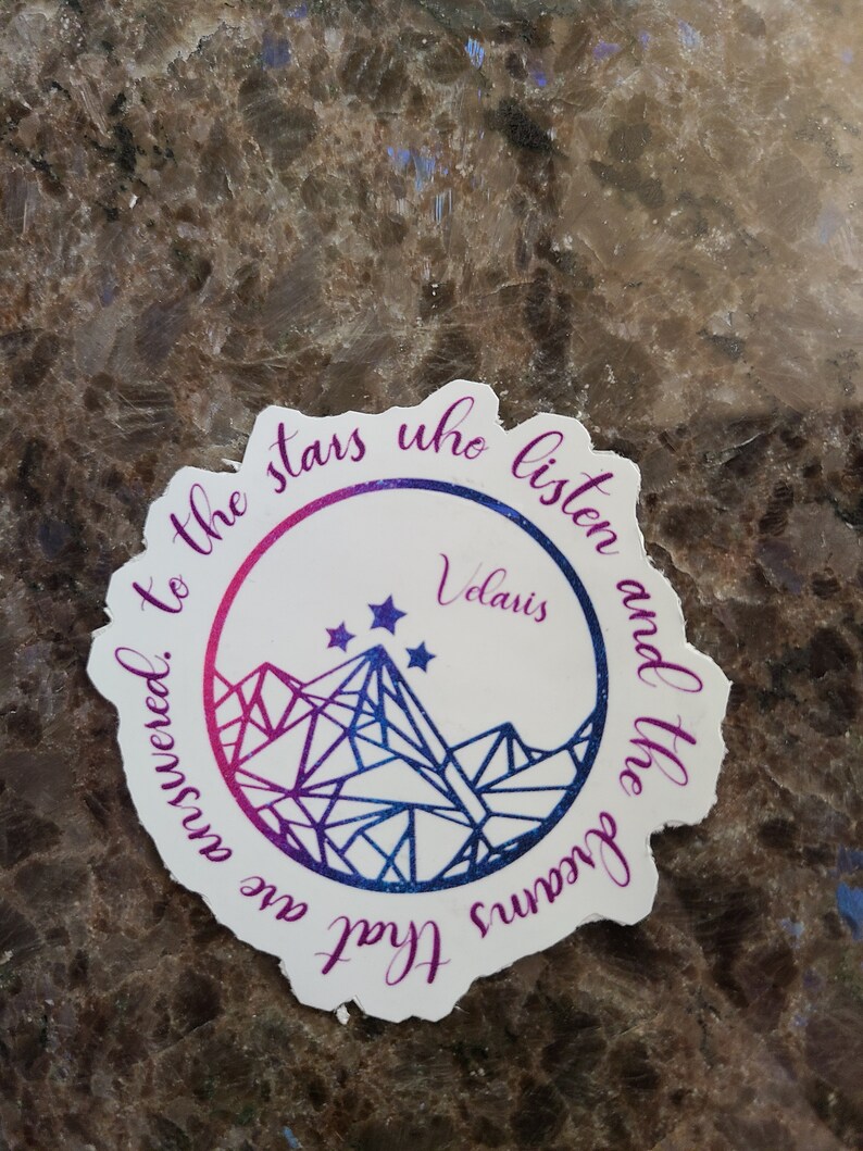 ACOTAR Sticker Set Vinyl Stickers - Etsy