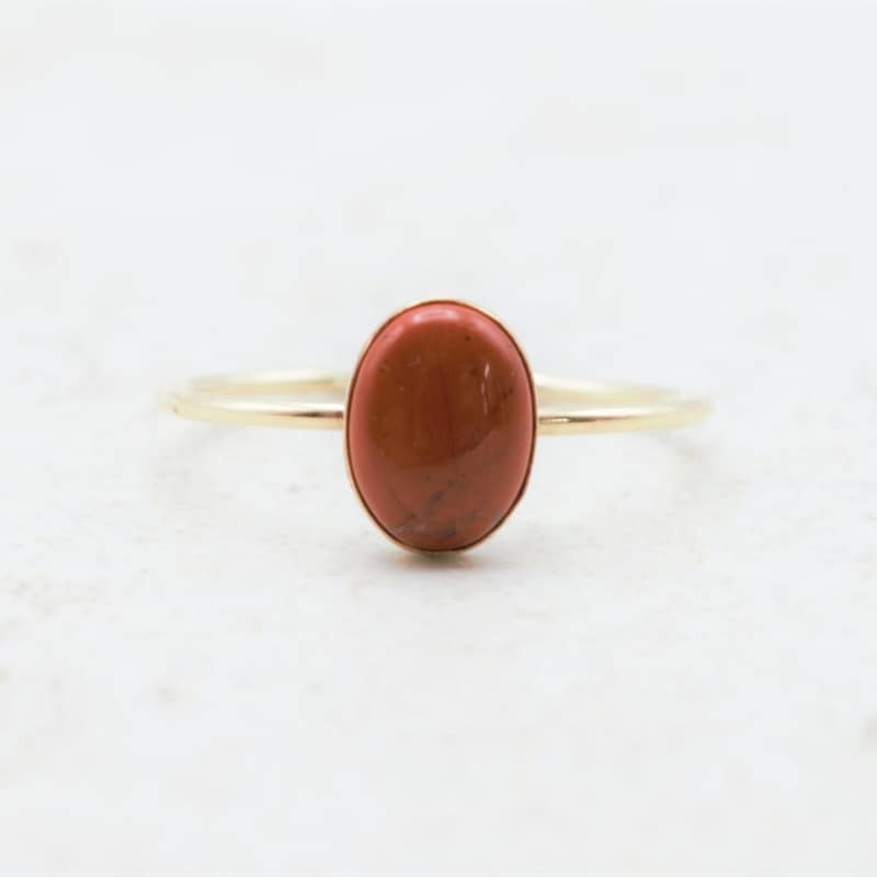 Jasper Ring - Etsy