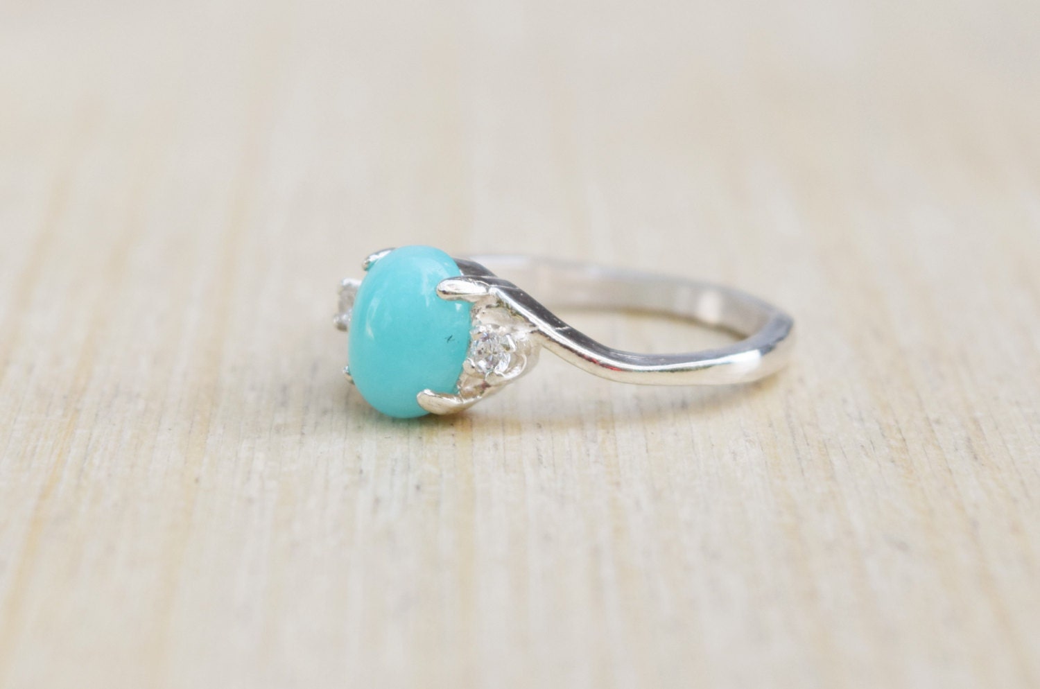 Amazonite Ring, Amazontie Ring Silver, Sterling Silver Ring, Turquoise ...