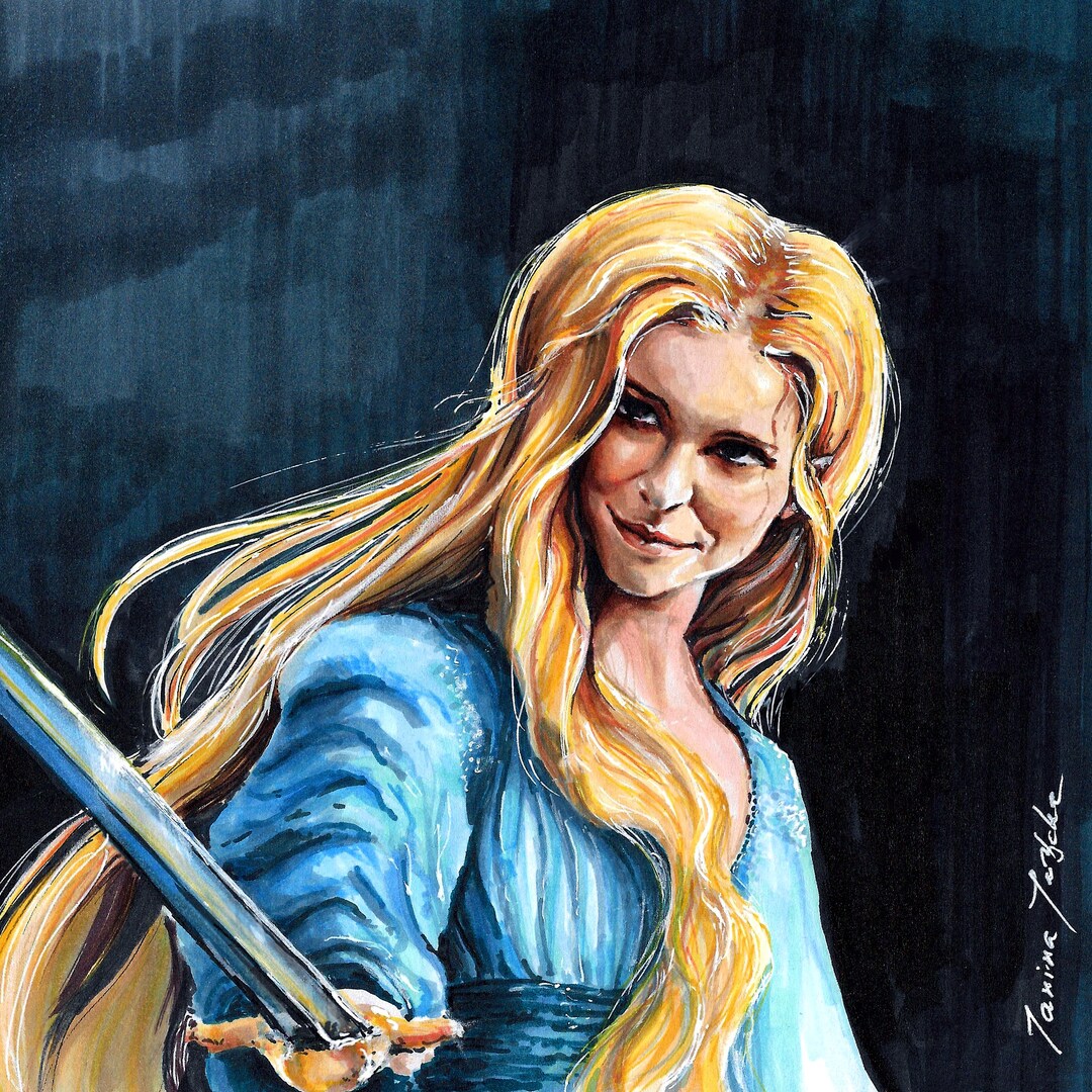 High Quality Print of Galadriel, Rings of Power, LOTR A4, Collectible ...