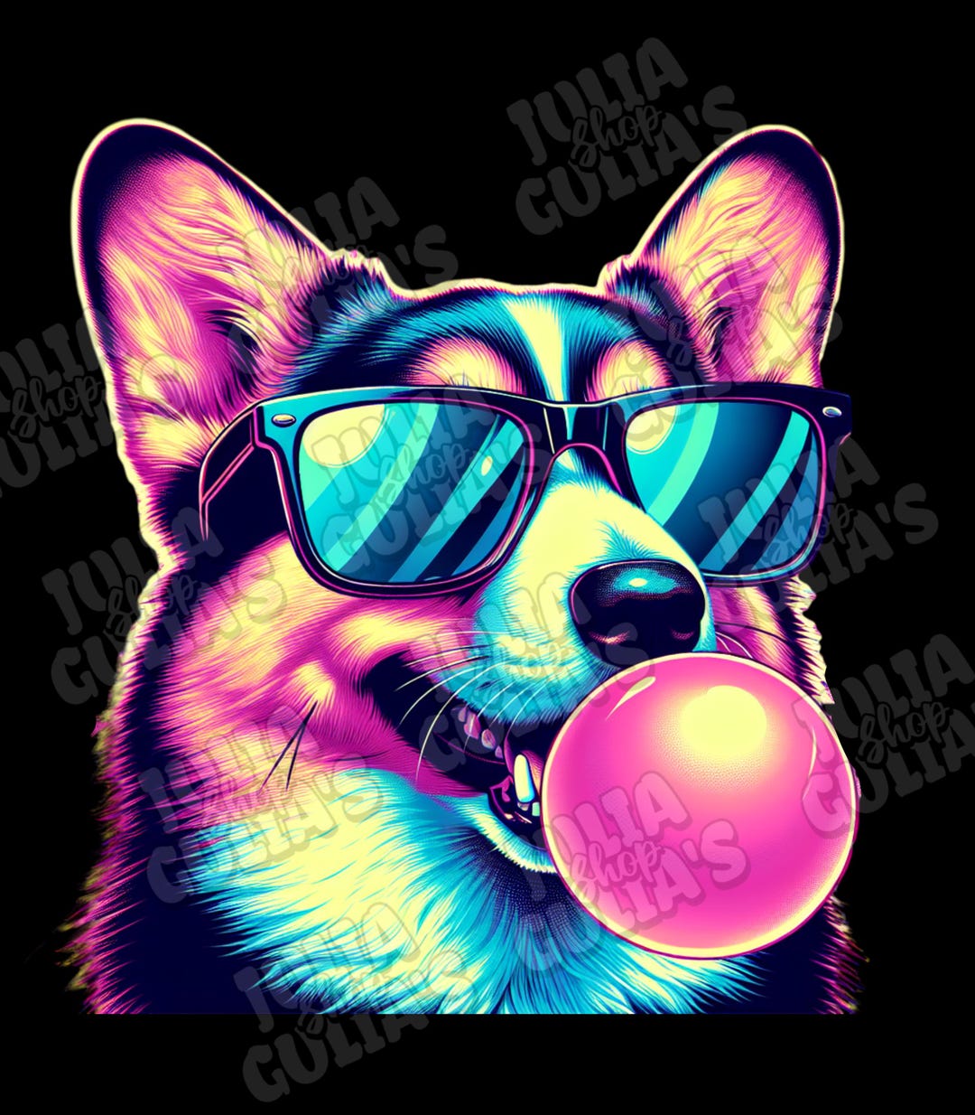 Corgi PNG, Corgi , Dog Blowing Bubble, Corgi Blowing Bubble PNG, DTF, Sublimation, Watercolor - Etsy