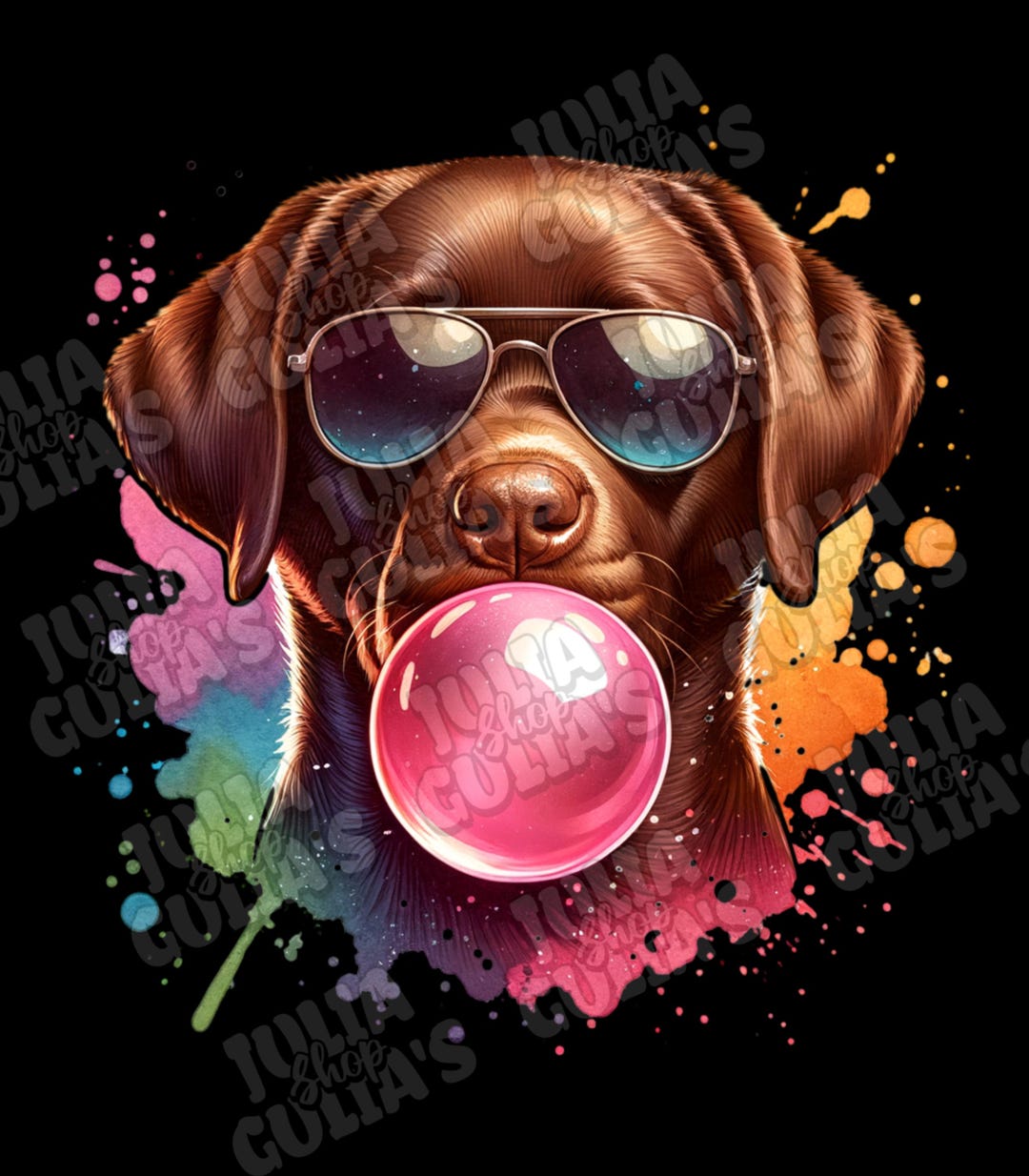 Chocolate Lab PNG, Chocolate Lab, Dog Blowing Bubble, Chocolate Lab ...