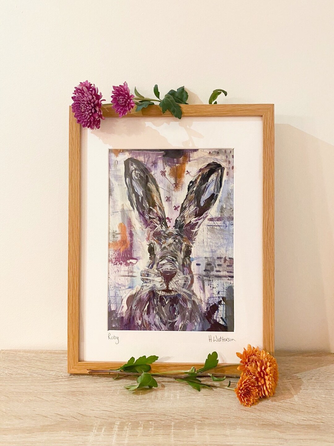 Hare Print , Animal Print, Hare Art, Wildlife Art, Hare Print ...