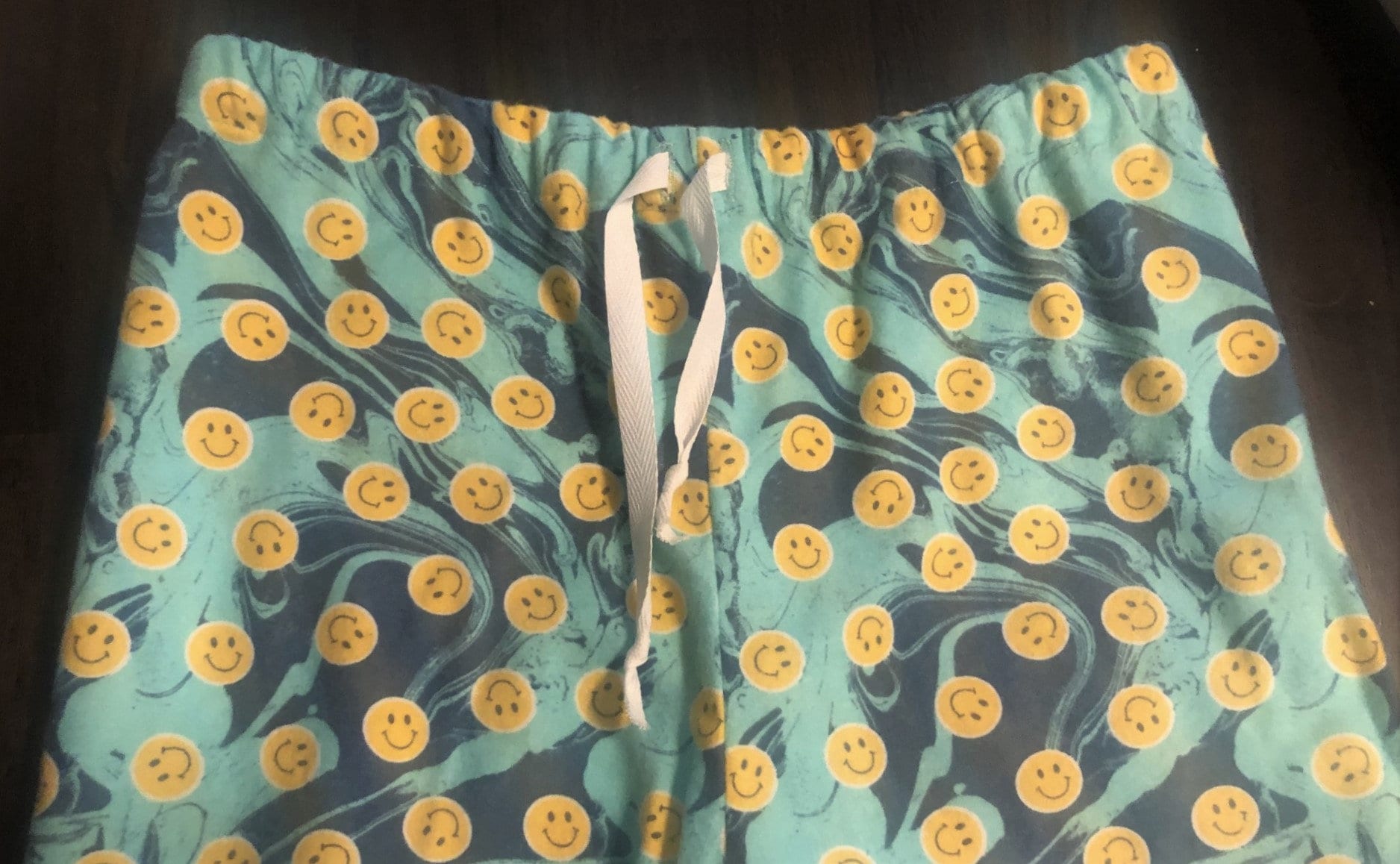 Smiley Face Pajama Pants - Adult Size Small - Etsy