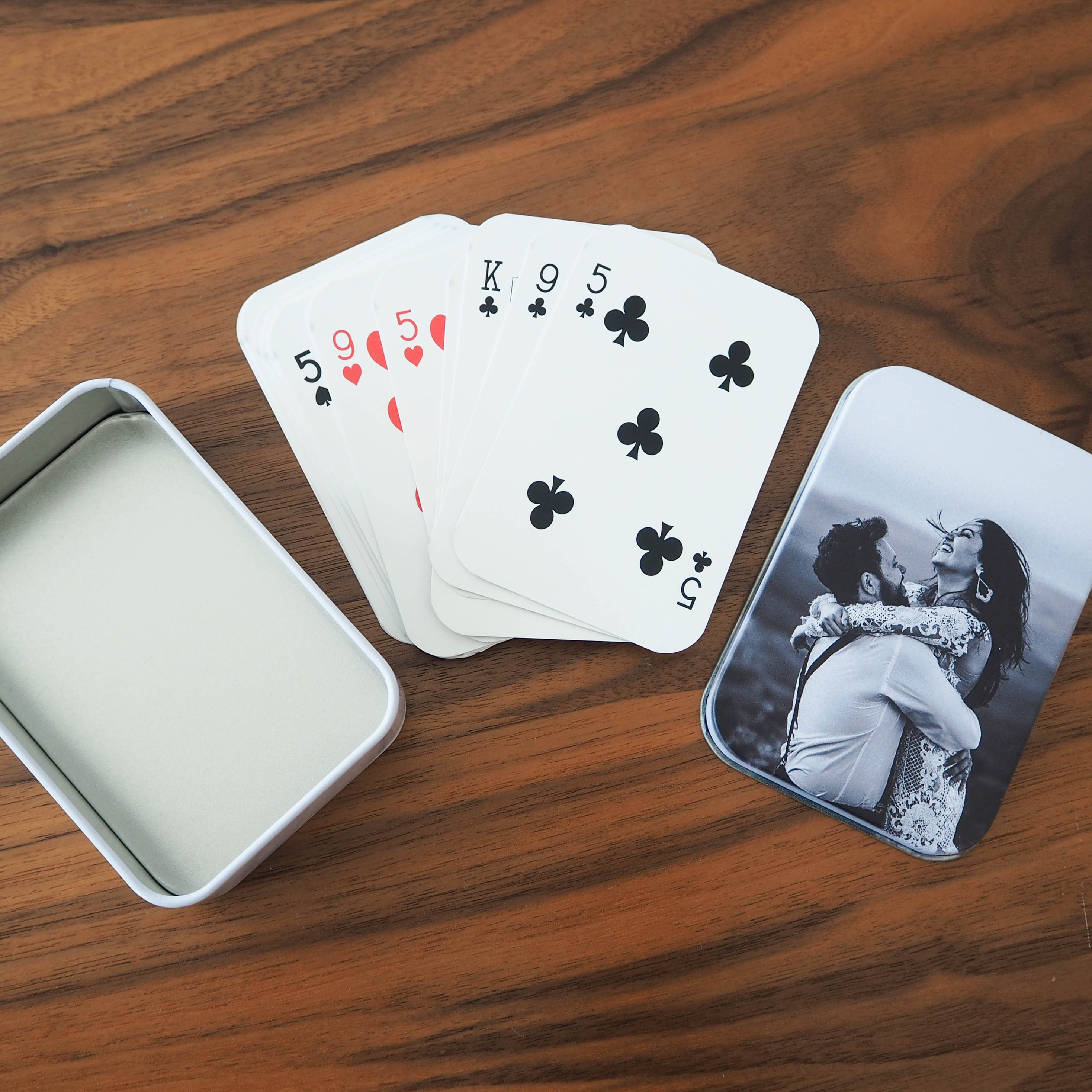 Personalised Couple Photo Playing Cards | Etsy