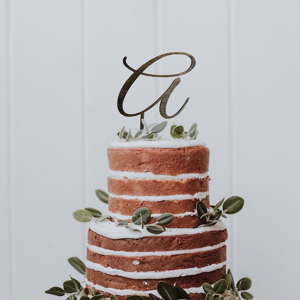 Letter H Cake Topper - Etsy