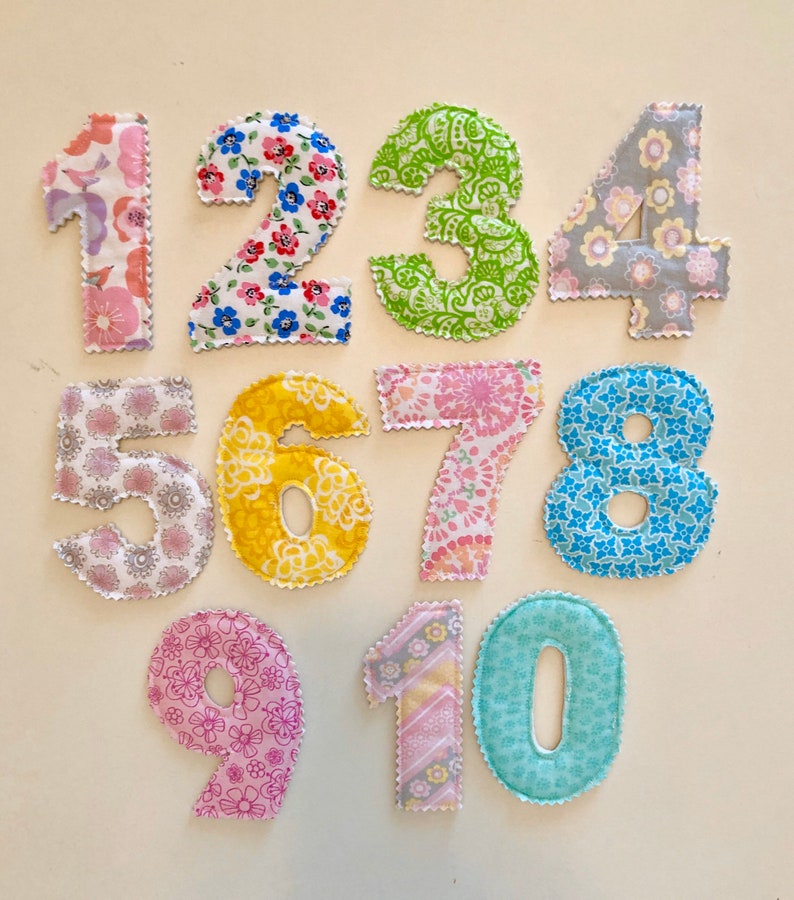Fabric Numbers Learning Toys Educational Toddler Toy Plush | Etsy