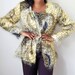 90s Russell Kemp Fuzzy Hairy Blazer Jacket and Matching Top | Labeled ...