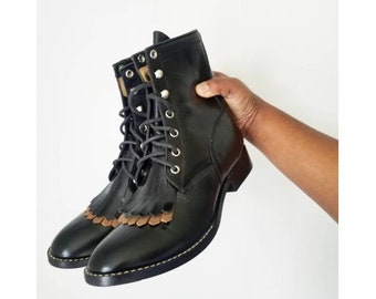 Lace up Roper Boots - Etsy