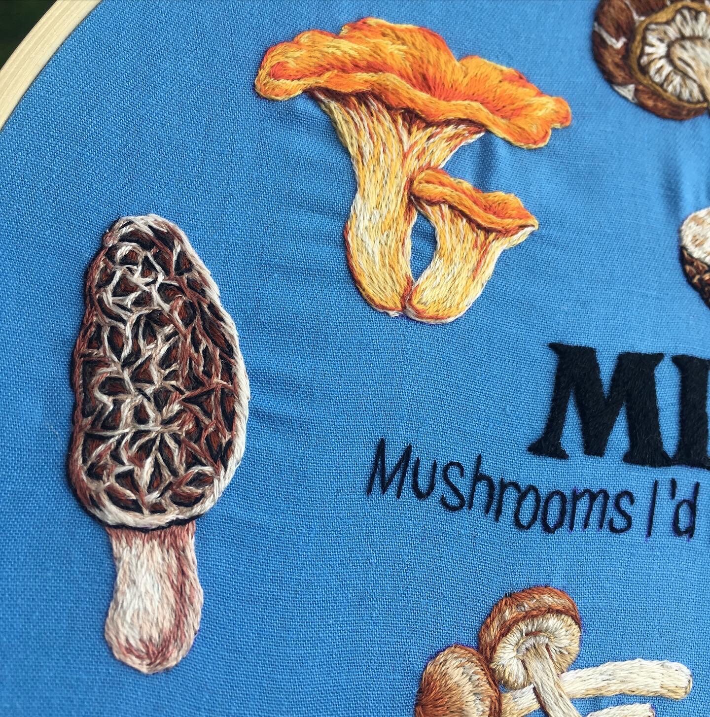 Mushroom Foraging, Mycology Punny MILF Embroidery - Etsy
