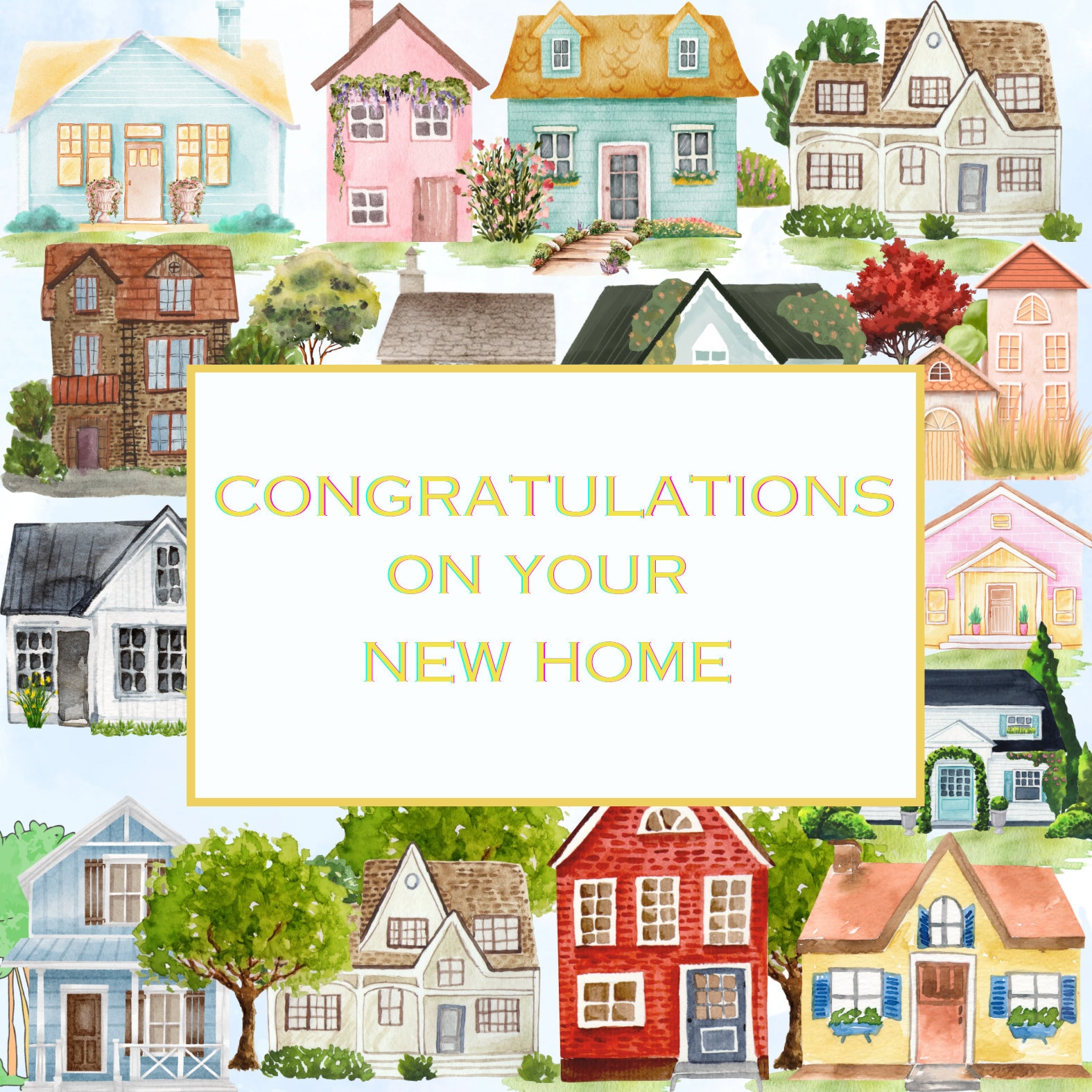Congratulations on Your New Home, Instant Download and Customizable ...