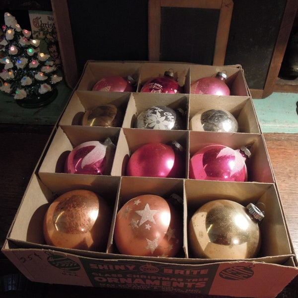 Shiny Brite Ornaments - Etsy