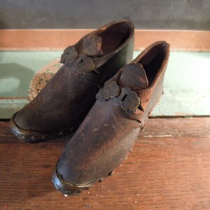 Antique Children's Sabot Clogs / Handmade Clogs / Wooden Baby Clogs ...