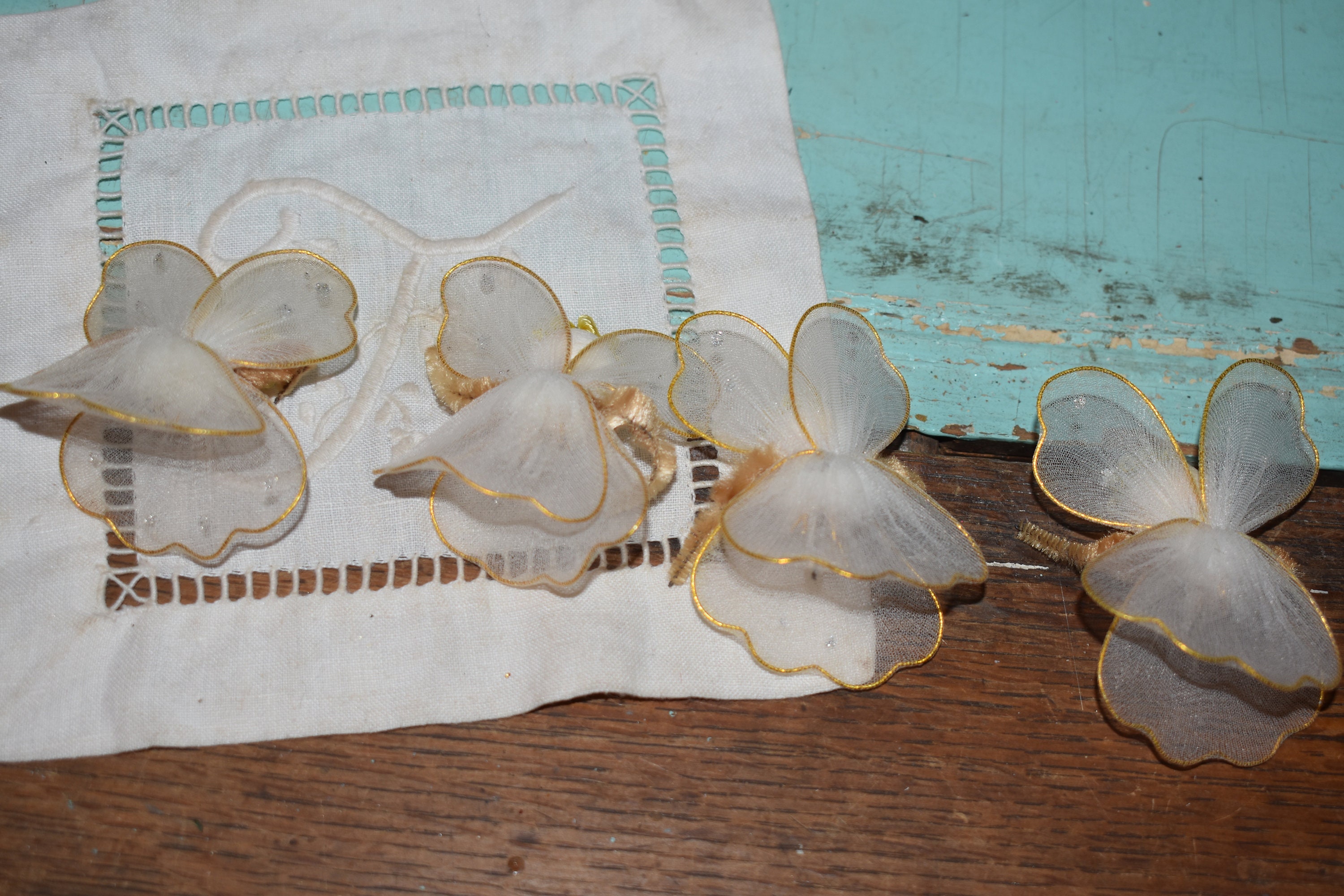 Antique Putz Christmas Angel's / Vintage Nylon Angel Figures / Made in ...