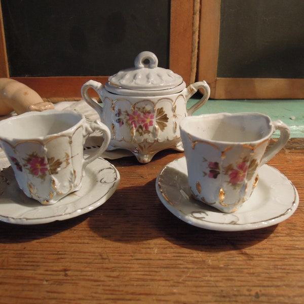 Antique Childs Tea Set - Etsy