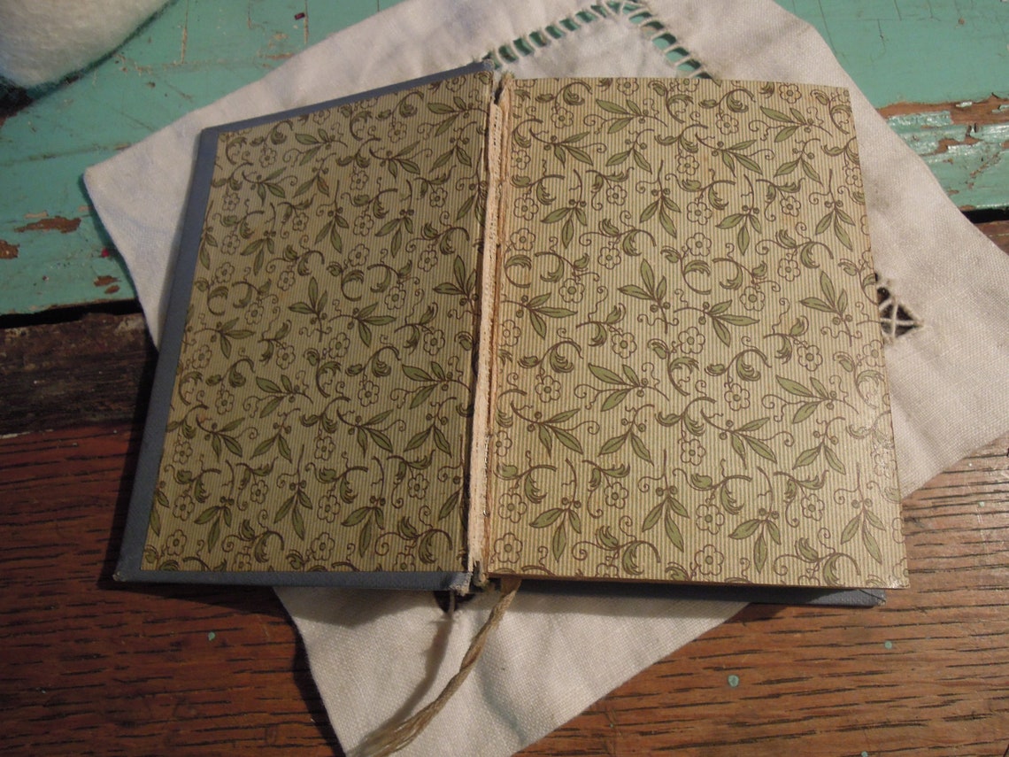 Vintage German Forget Me Knot Miniature Book / German Devotional Book ...