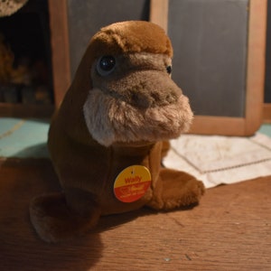 Vintage Steiff Wally the Walrus / Stuffed Plush Toy Walrus / Made in W ...