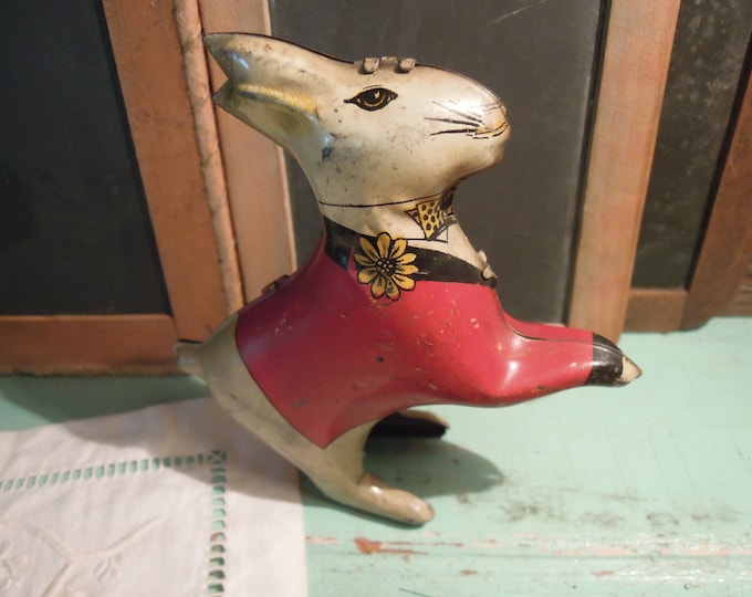 Vintage Wind up Rabbit / Metal Wind up Toy Bunny / Collectible Toys - Etsy