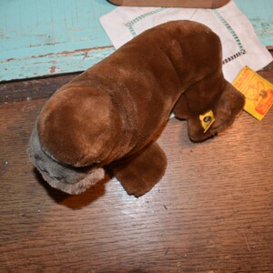 Vintage Steiff Wally the Walrus / Stuffed Plush Toy Walrus / Made in W ...