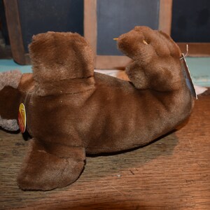 Vintage Steiff Wally the Walrus / Stuffed Plush Toy Walrus / Made in W ...
