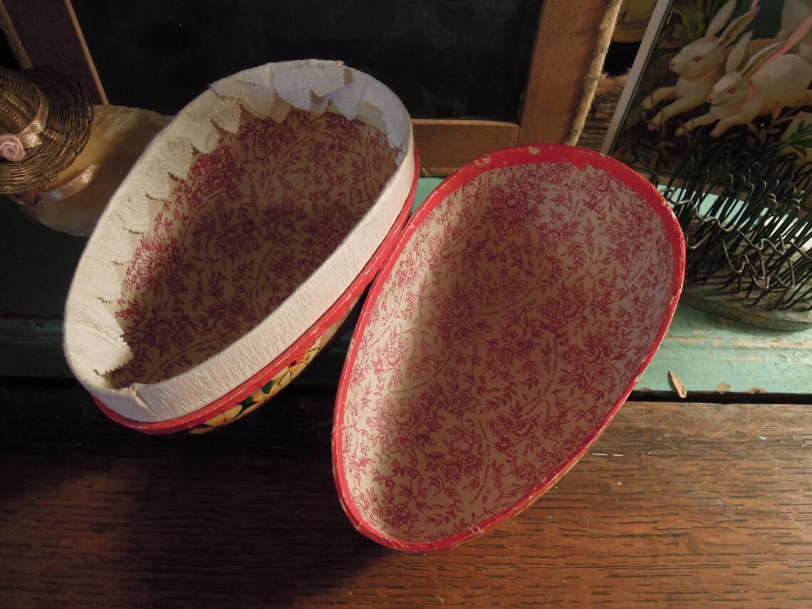 Vintage Western Germany Candy Container / Easter Egg / German | Etsy