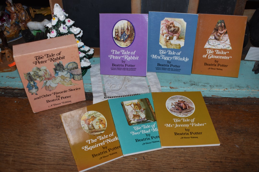 Vintage Beatrix Potter Box Book Set / Vintage Child's Book / 1980's ...