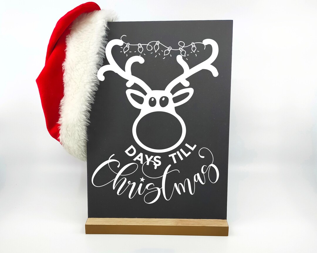 Rudolph Christmas Countdown Countdown to Christmas Days - Etsy Australia
