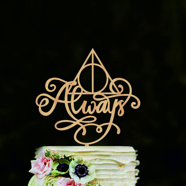 Rustic Cake Topper - Etsy